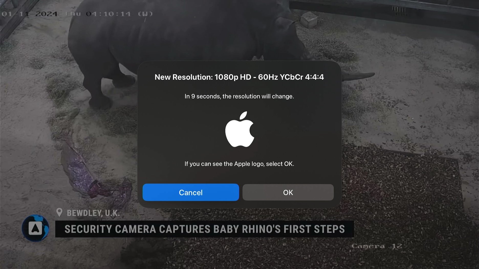 How do I change the resolution on my device?